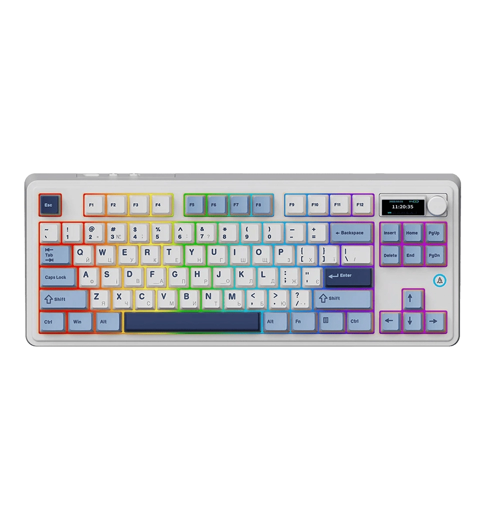 ᐉ Клавіатура механічна бездротова Ajazz AK870 PLUS Murad Switch RGB ...