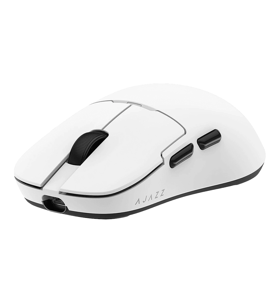 ᐉ Ігрова бездротова миша Ajazz AJ159PRO -3 Mod-White-3395-8K Charging Dock купити в Києві і ...