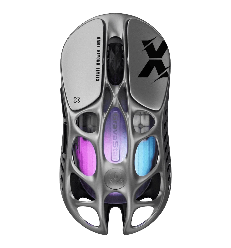 ᐉ Мышь GravaStar Mercury X Pro, 8K, BT/WL/USB-A, RGB, серая купить в ...