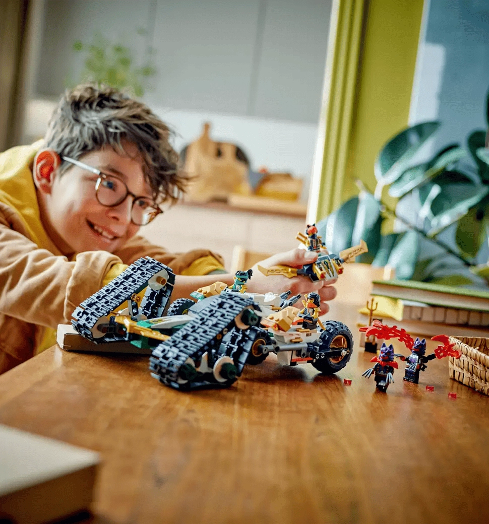 ᐉ LEGO Ninjago Dragon's Rising: Ninja Team Combo Vehicle (71820) купить ...