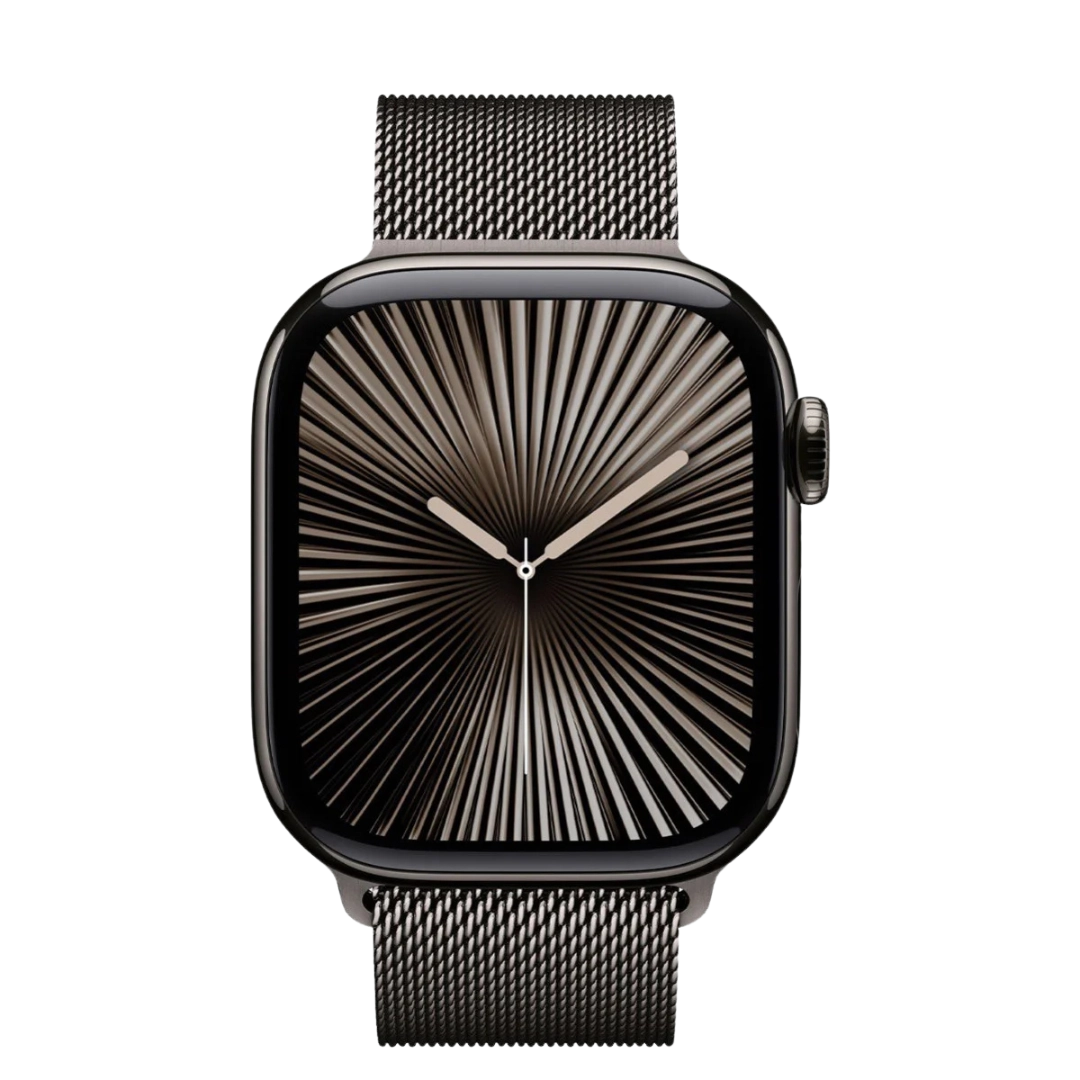 ᐉ Apple Watch Series 10 46mm Slate Titanium Case with Slate Milanese ...