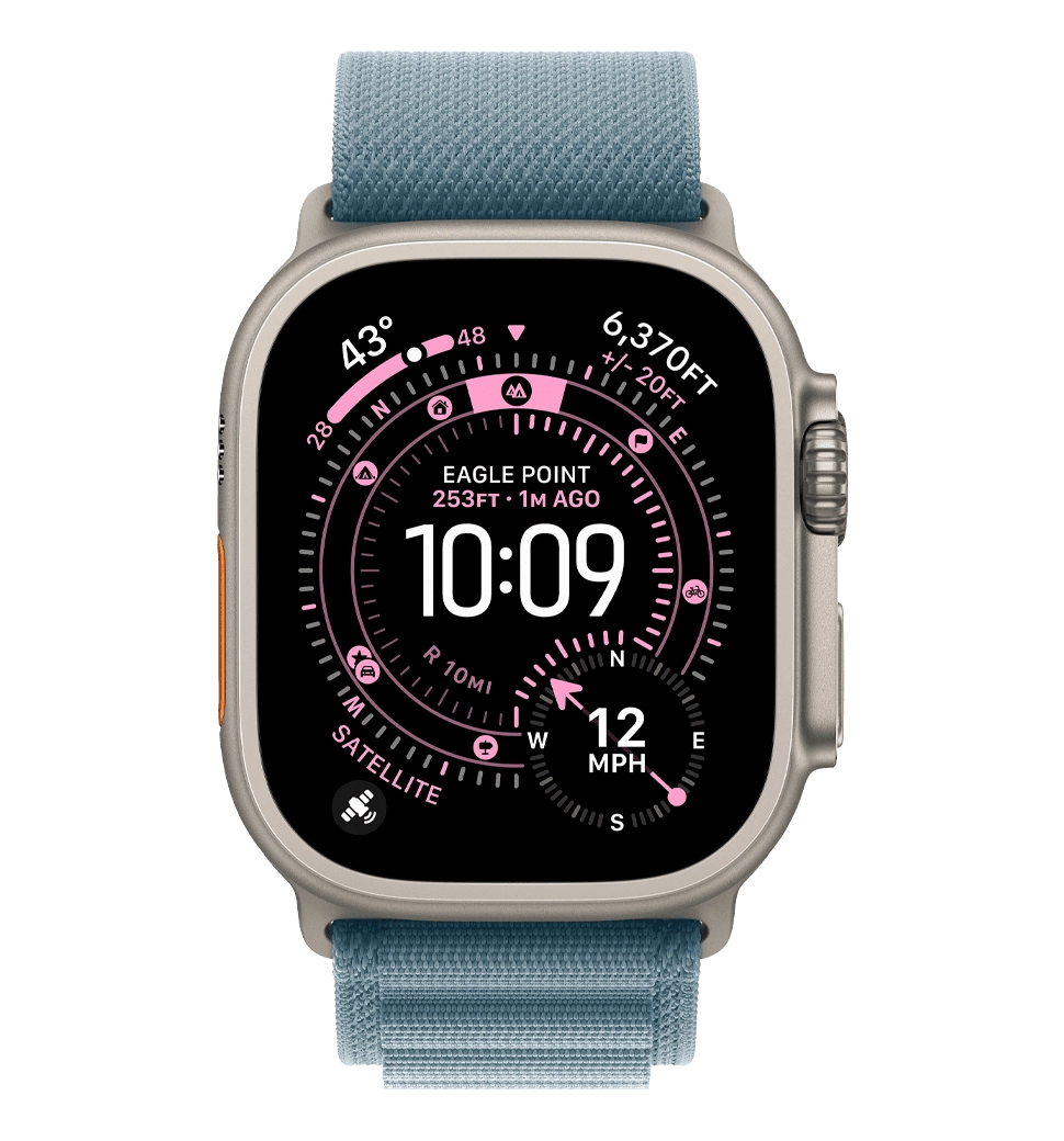 ᐉ Apple Watch Ultra 3 GPS + Cellular 49mm Natural Titanium Case with ...