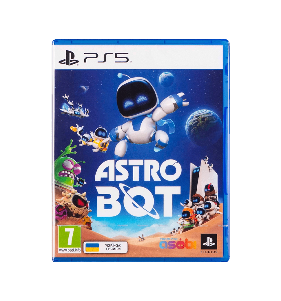 ᐉ Гра консольна PS5 ASTRO BOT, BD диск купити в Києві і Україні | Ціна ...