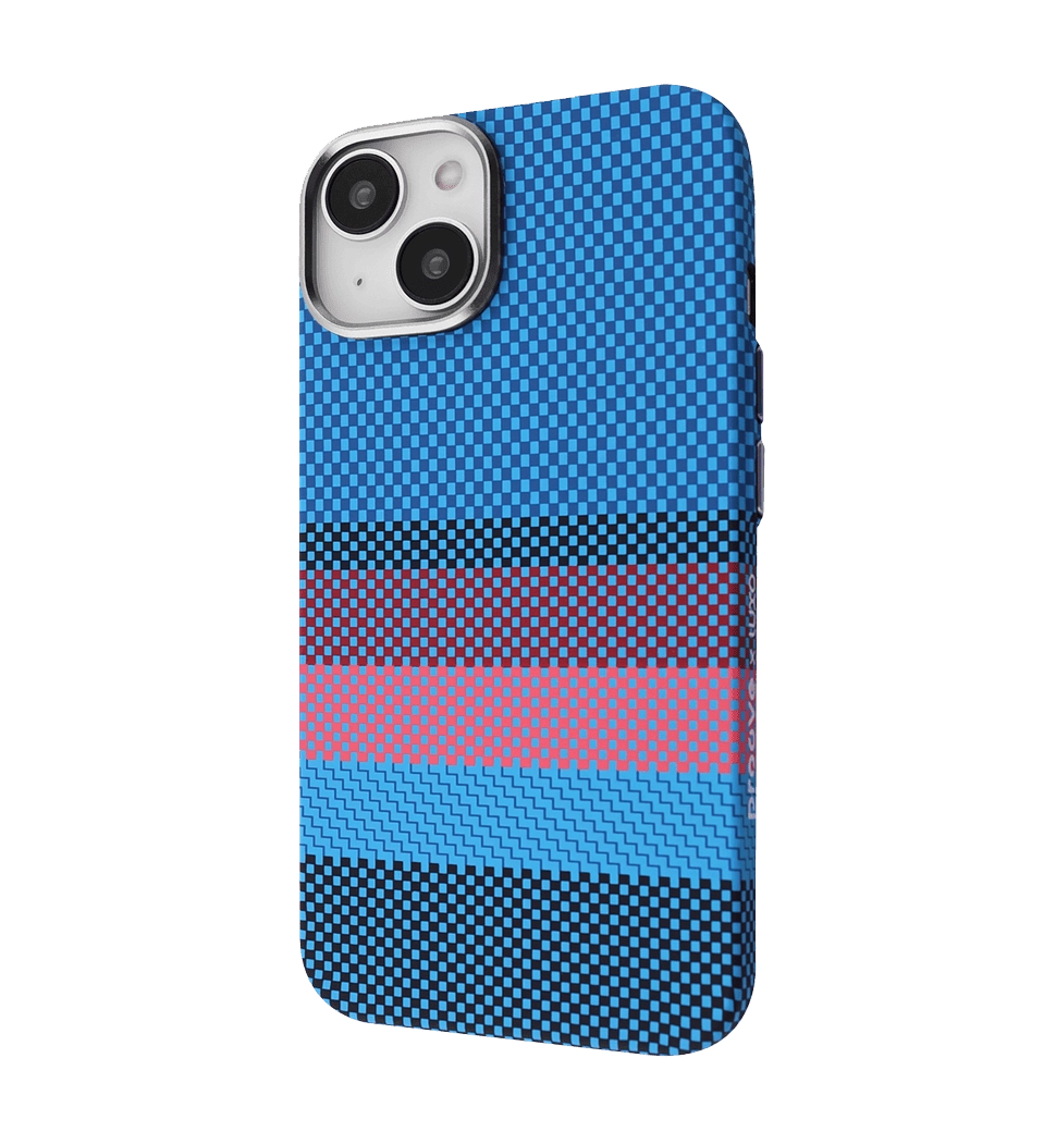 ᐉ Чохол Proove Gleam Case with Magnetic Ring iPhone 13 (blue borders ...