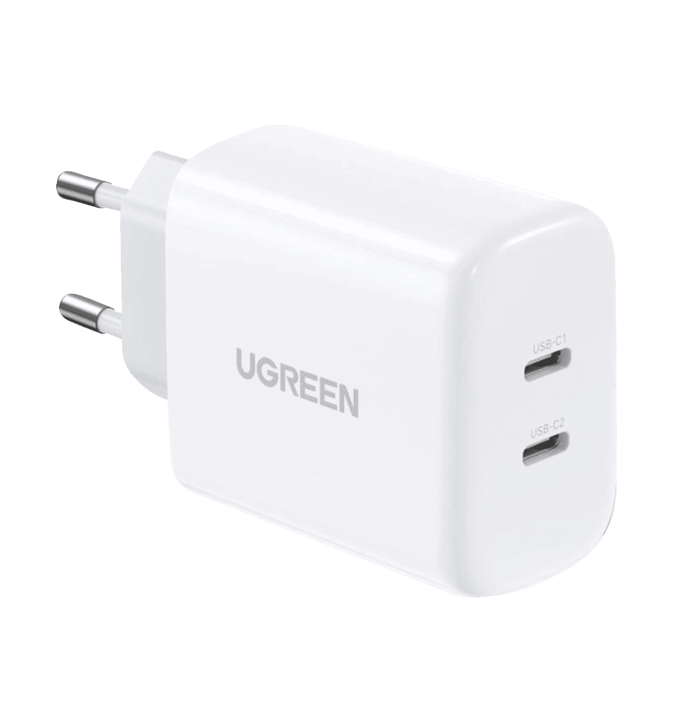 ᐉ Адаптер UGREEN CD243 USB-C Fast Charger 40W EU (10343) купить в Киеве ...
