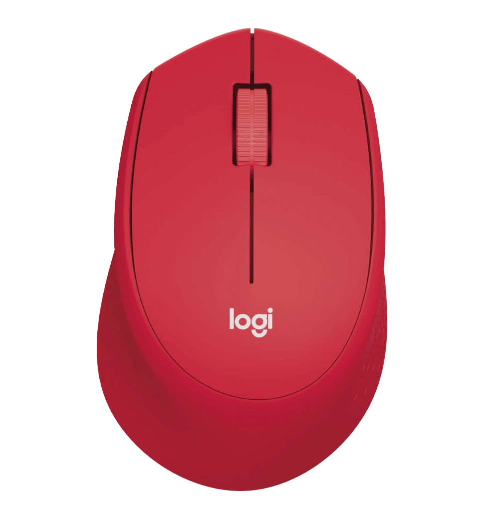 ᐉ LOGITECH M330 SILENT PLUS Wireless Mouse - RED (910-004911) купити в ...