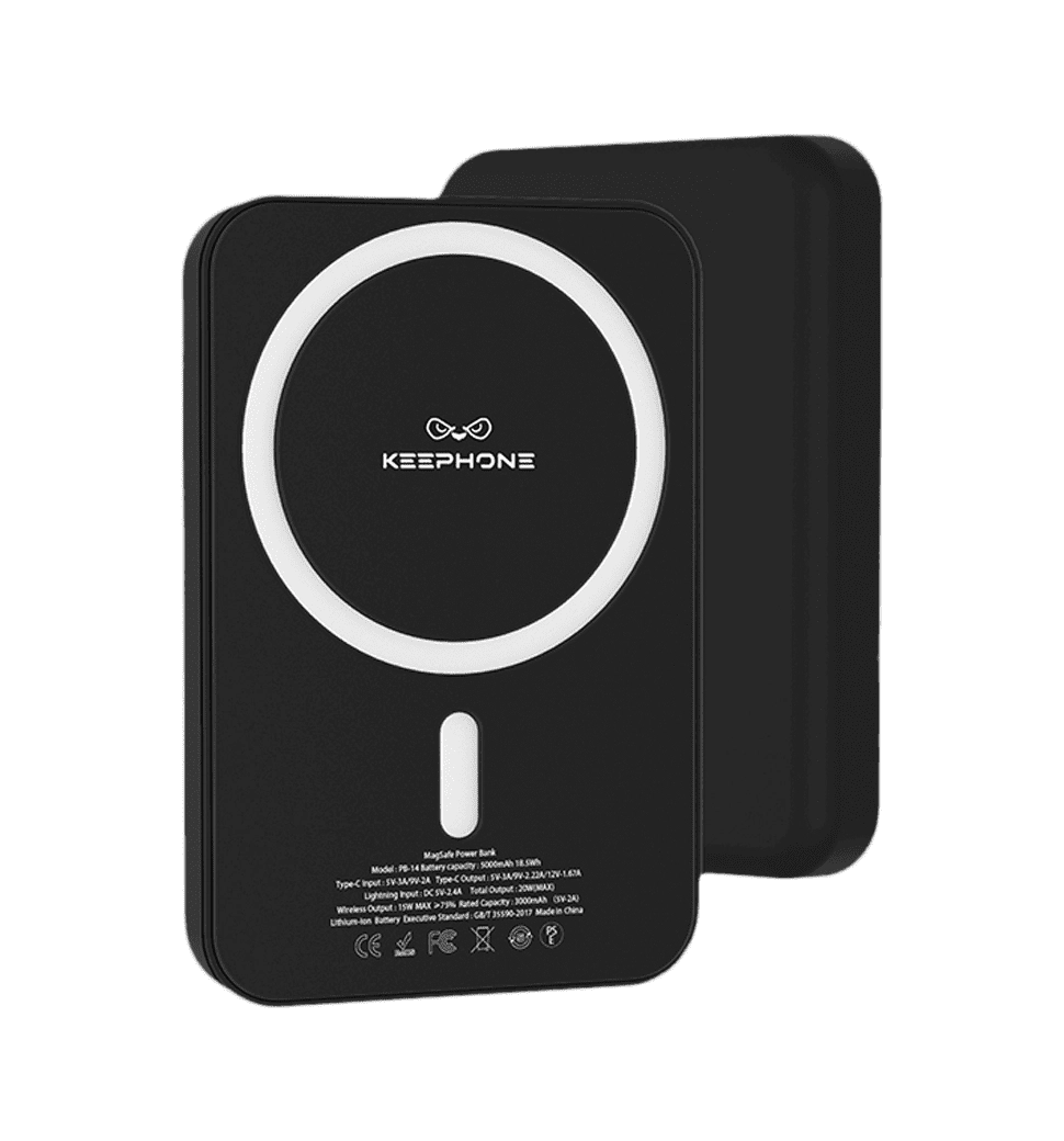 ᐉ Додаткова батарея Keephone Power Boost Magsafe Bank, 5000mAh black ...