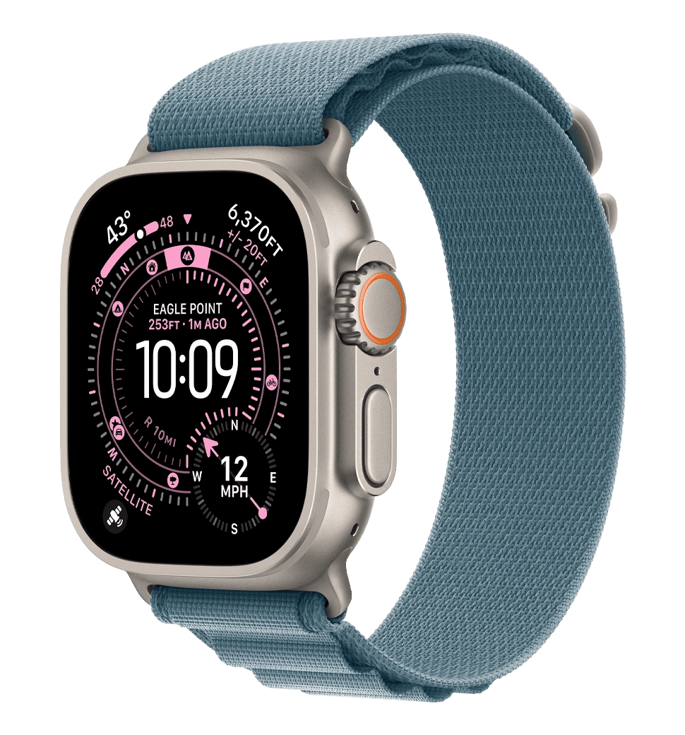ᐉ Apple Watch Ultra 3 GPS + Cellular 49mm Natural Titanium Case with ...